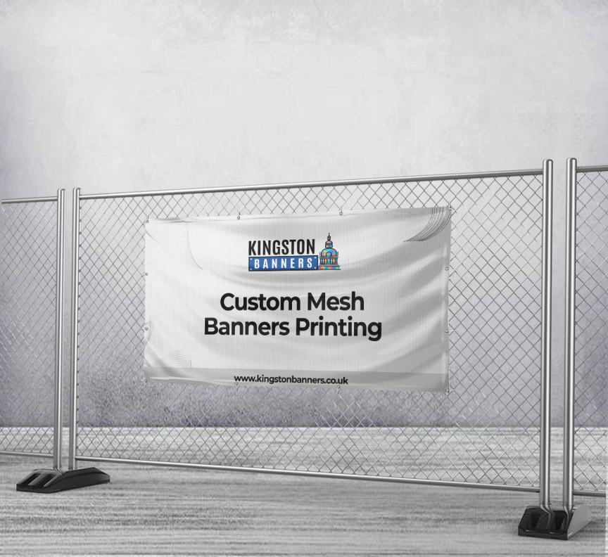 Custom Mesh Banners Printing Same Day & Next Day Printing Kingston