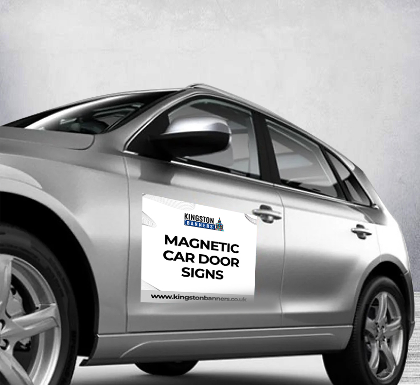 Magnetic Car Door Signs Same Day & Next Day Printing Kingston