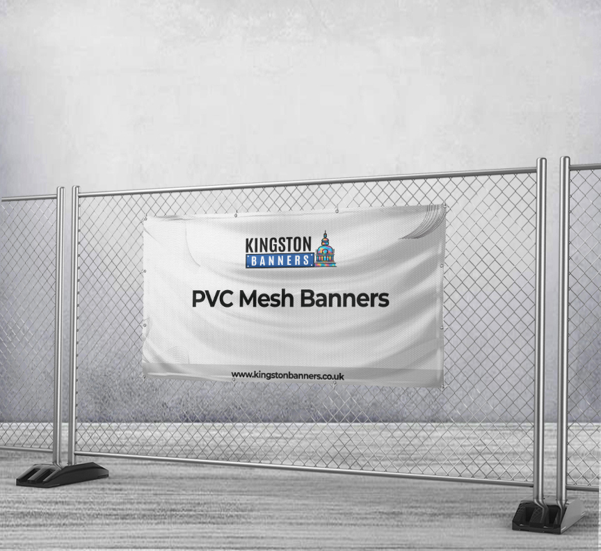 PVC Mesh Banners Same Day & Next Day Printing Kingston